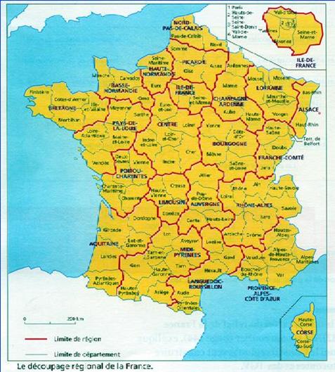 Regions and counties